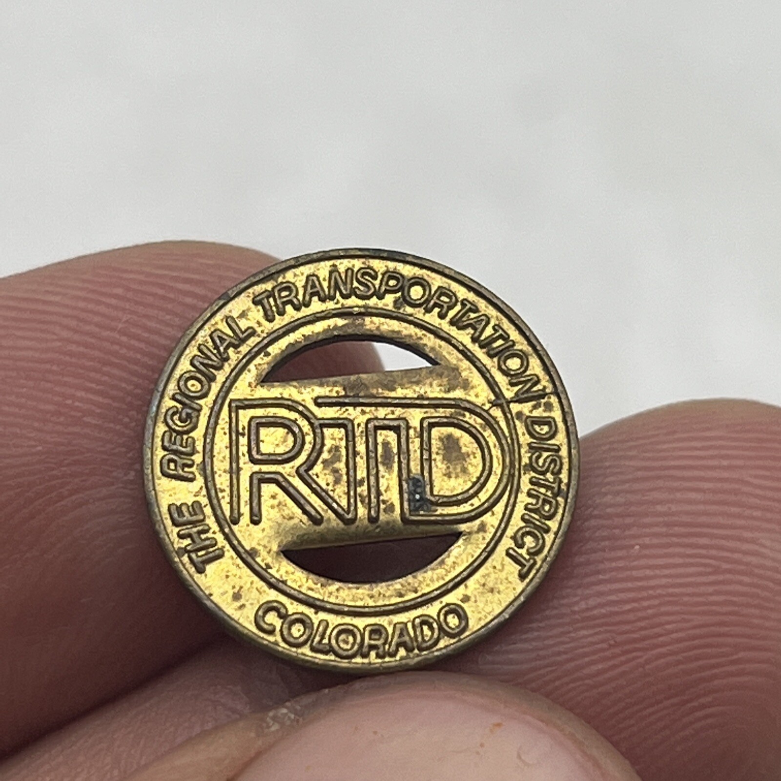 VINTAGE DENVER COLORADO RTD REGIONAL TRANSIT DISTRICT One Train Bus ...