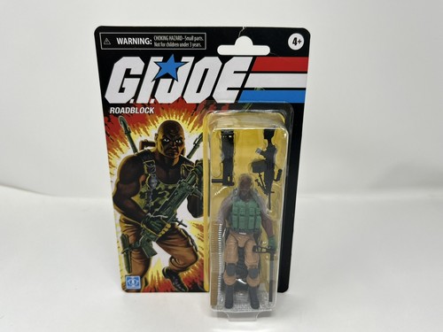 GI Joe Retro Collection Roadblock Walmart Exclusive New Sealed 3.75 ...