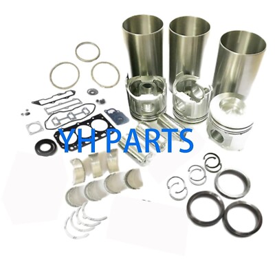 Overhaul Rebuild Kit 3TN84RJ 3TN84 Engine For Yanmar John Deere 870 955 ...