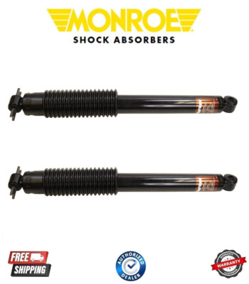 2 Front Suspension Shock Absorber-Reflex Monotube Monroe 07-17 Jeep ...