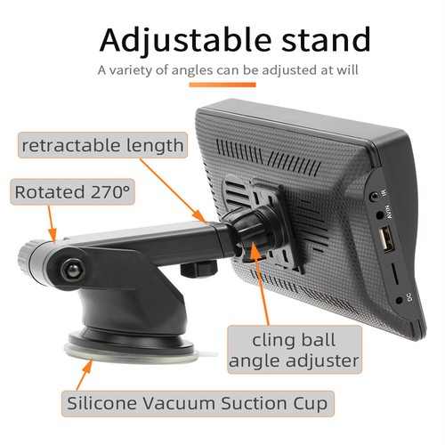 Portable Touch Screen Multimedia Player 7in HD Auto Mirror Link ...