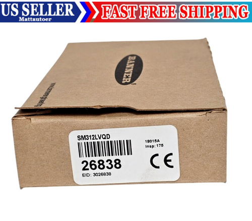 1PCS NEW Unopened FOR Banner SM312LVQD Photoelectric sensor Quality ...