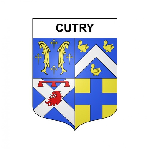 Cutry 54 ville sticker blason écusson autocollant adhésif | eBay
