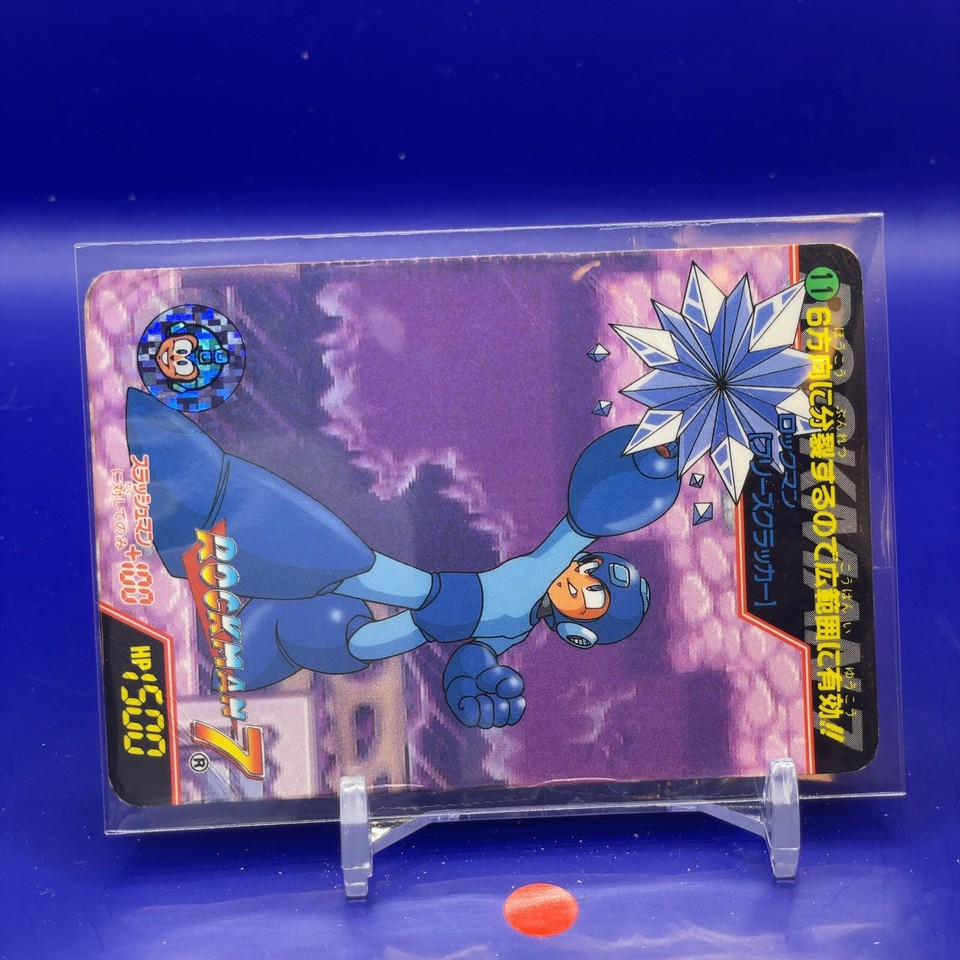 Freeze Cracker - Mega Man 7 Rock Man CG Capcom 1995 Japan #001 | eBay