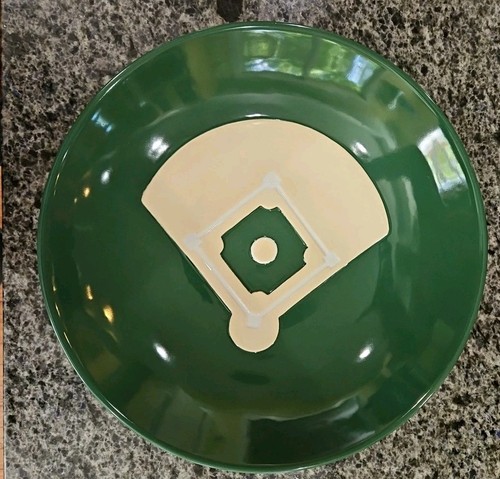 Pottery Barn GAME PLAN Baseball Diamond Large Snack Bowl 15-1/4" | eBay