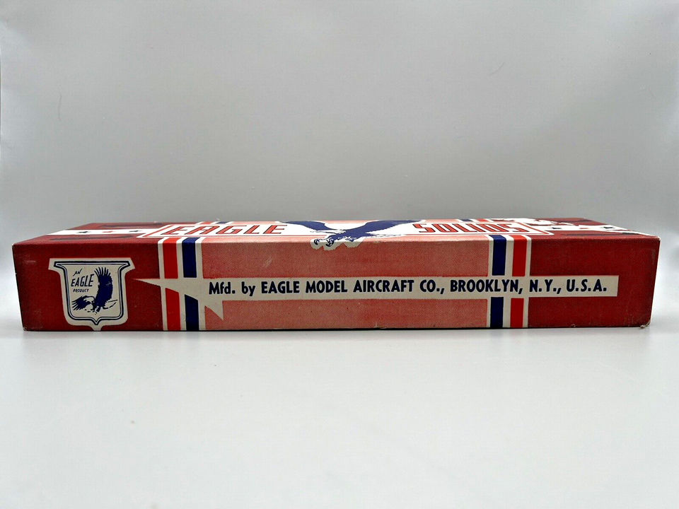 Vintage 1940s Eagle Model Aircraft "Avenger" Rare! Solid Balsa Wood Kit ...