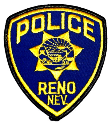 RENO – POLICE - NEVADA NV Sheriff Police Patch STATE SEAL SUNRISE ...