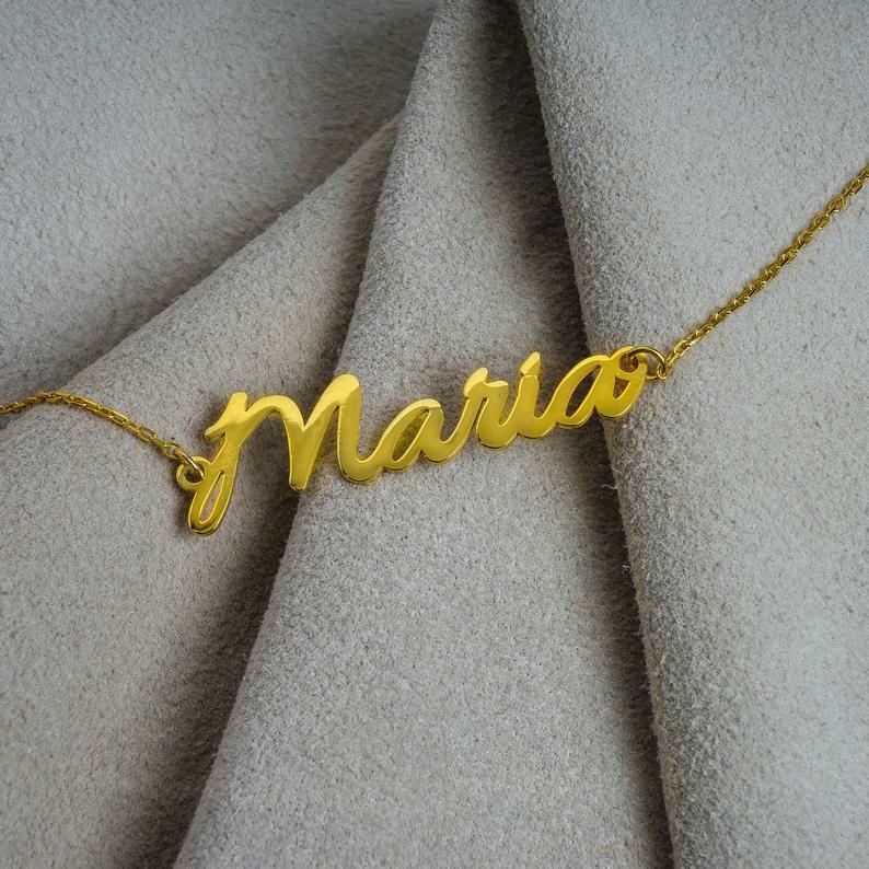 The Name Maria In Cursive