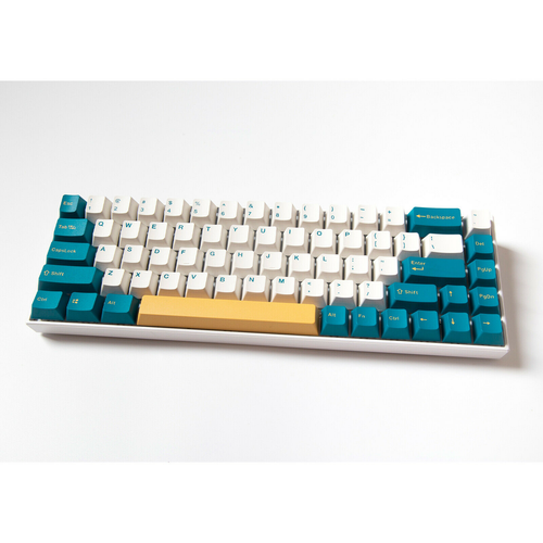 PBT Merlin Keycaps Retro Blue Classic OEM Profile DIY Set 127 key for ...