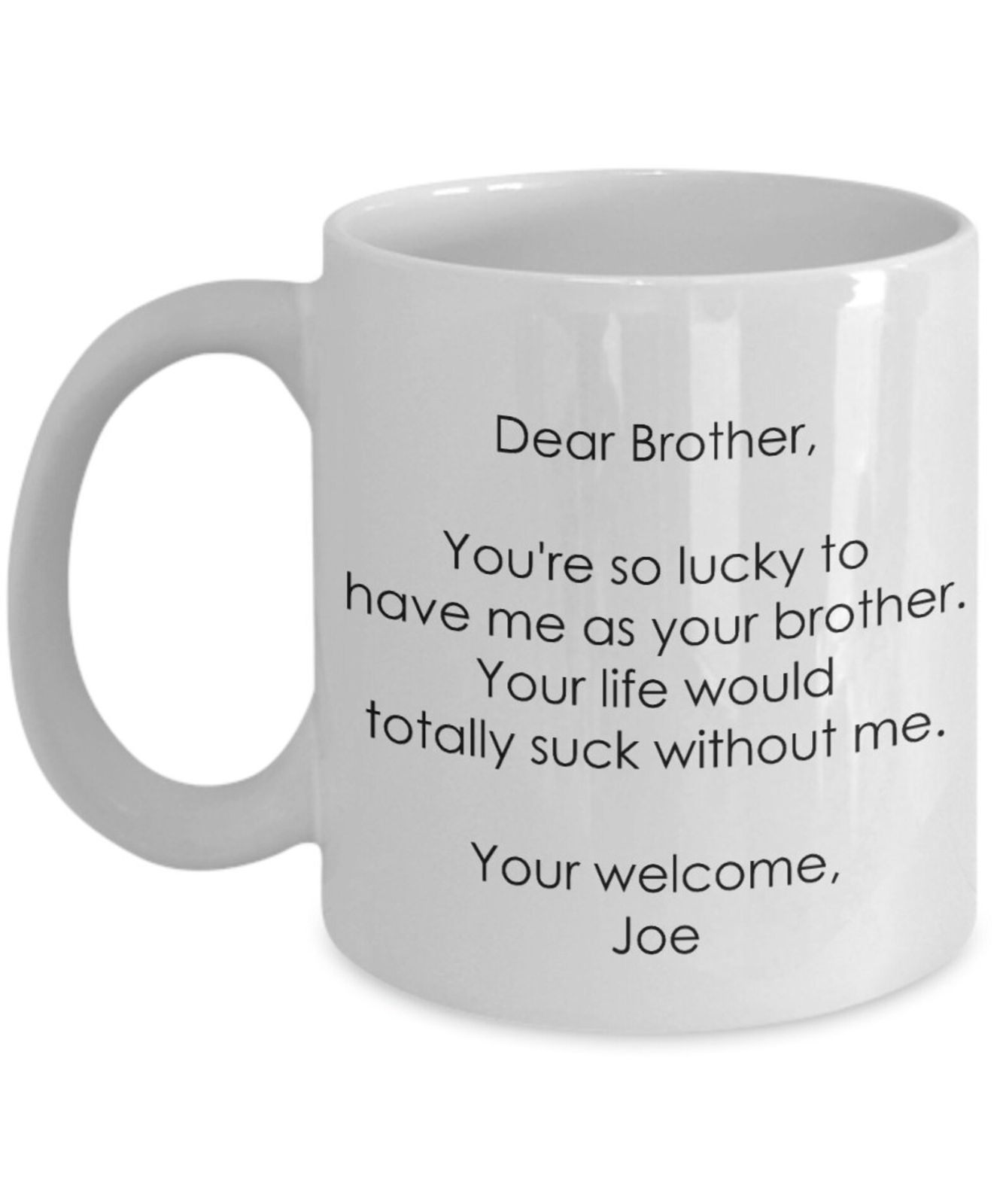 Personalized Brother Mug Siblings Gift Custom Brother Mug Gift For ...