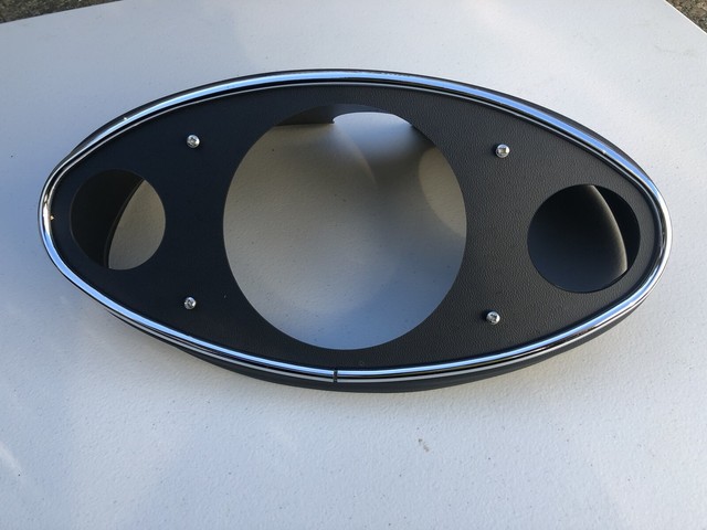 Classic Morris MINI Austin Cooper S Mk1 Speedo Surround Binnacle ...