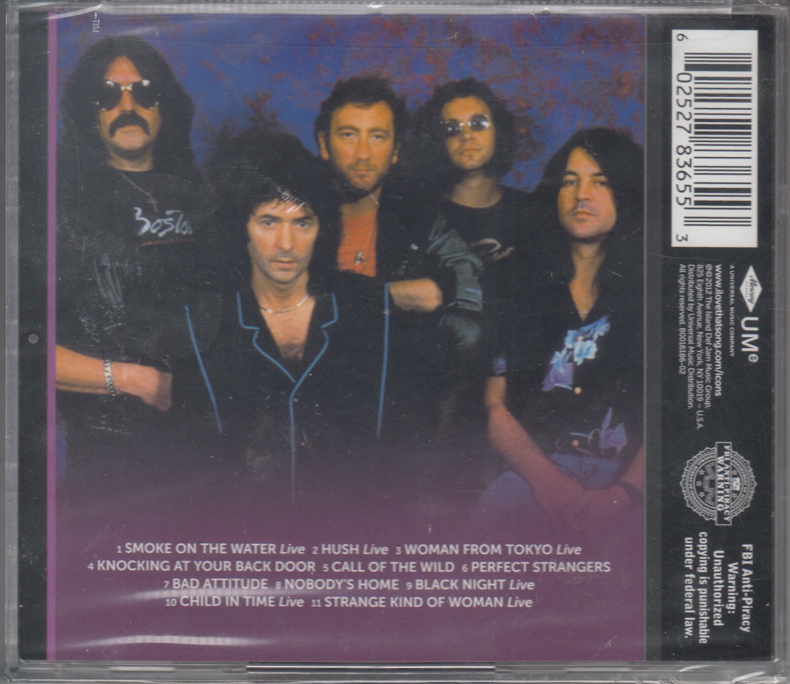 Icon by Deep Purple (CD, 2012) for sale online | eBay