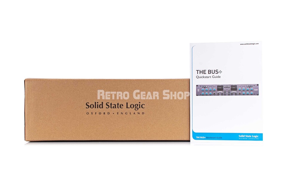 SSL Solid State Logic The Bus+ Compressor Bus Plus Stereo Comp Bus Plus ...