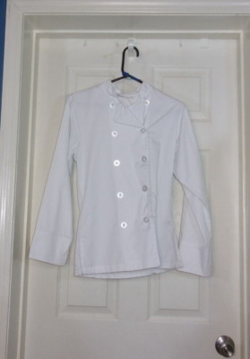 Chef Works Chef Jacket Coat Uniform Cook Sleeves Cooking Unisex sz ...