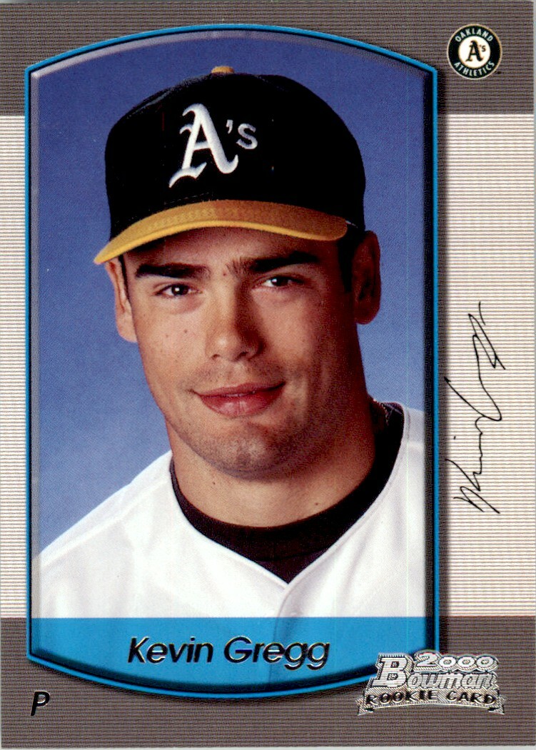 2000 Bowman Draft Picks & Prospects Kevin Gregg Rookie Oakland ...