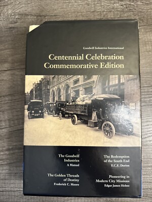 Goodwill Industries Centennial Commemorative Edition 4 Book Set NEW ...