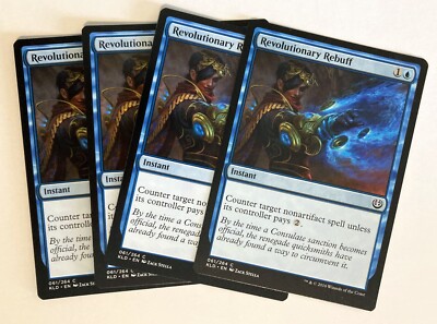 Revolutionary Rebuff (4) Kaladesh NM MTG Magic the Gathering | eBay