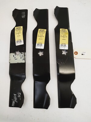 XHT B1EP1050 Blades Replaces AYP Sears 187254 Set of 3 | eBay