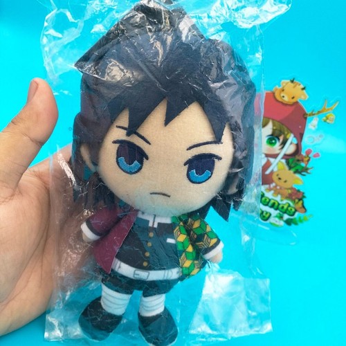 Demon Slayer Kimetsu no Yaiba Chibi Giyu Tomioka Plush 6" Stuffed Toy ...