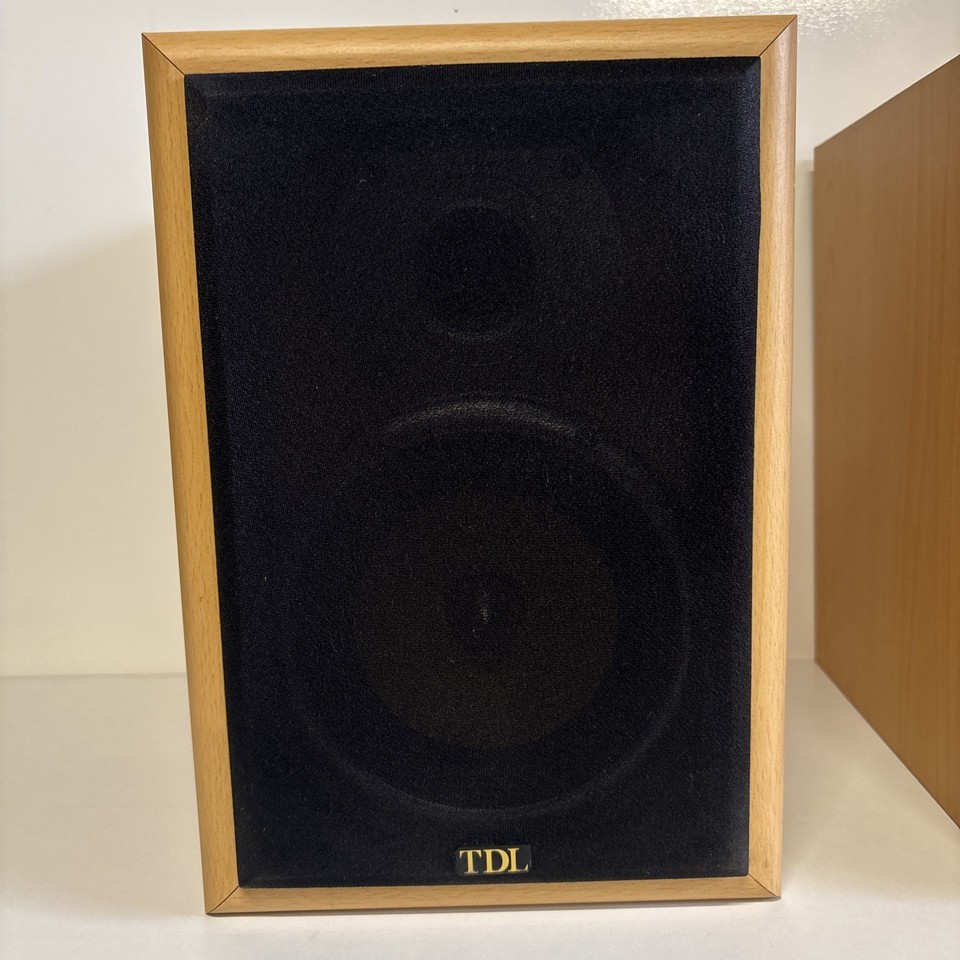 TDL NUCLEUS KV1 BOOKSHELF SPEAKERS 2x | eBay UK