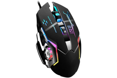 Wired Gaming Mouse 6 Buttons Gaming Mice with 4 Levels DPI Adustable 7 ...