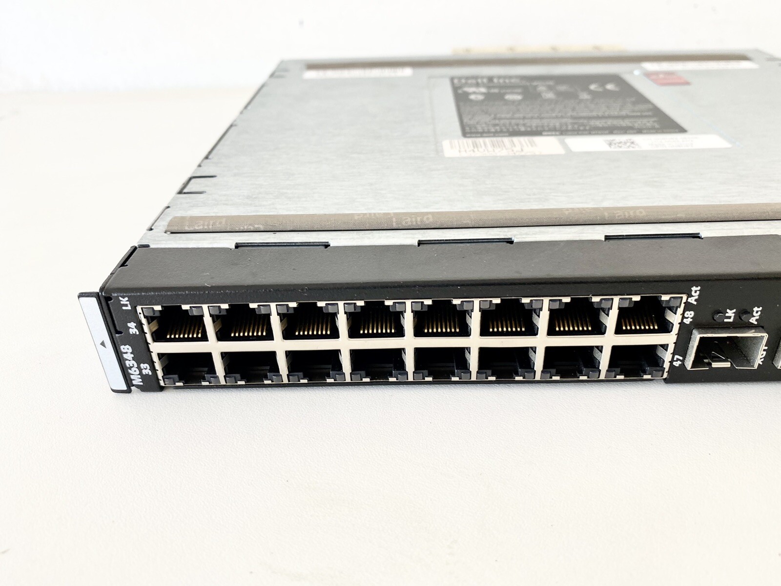 Dell+Powerconnect+M6348+Gigabit+Ethernet+Switch+M1000e+Server for sale ...