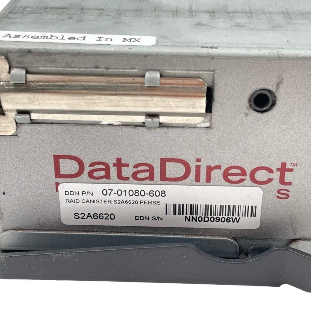 DataDirect SS6620 Raid Canister S2A6620 PERSE 07-01080-608 | eBay