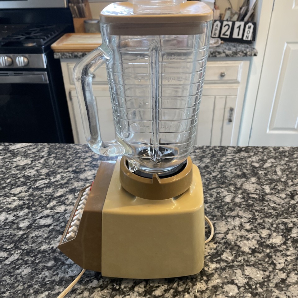 Osterizer Imperial Pulse Matic 10 Vintage Blender Touch-N-Pulse Tested ...