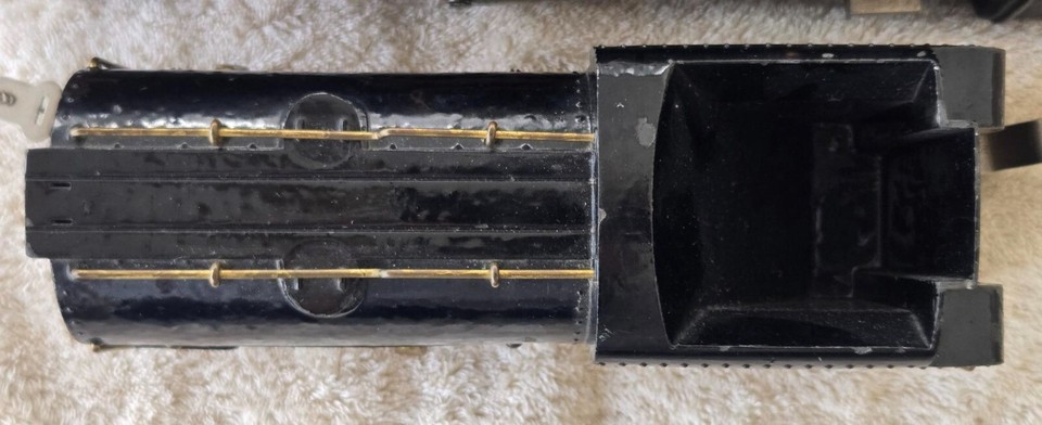 AMERICAN FLYER STANDARD GAUGE 4695 STEAM LOCOMOTIVE & 4694 OIL TENDER ...