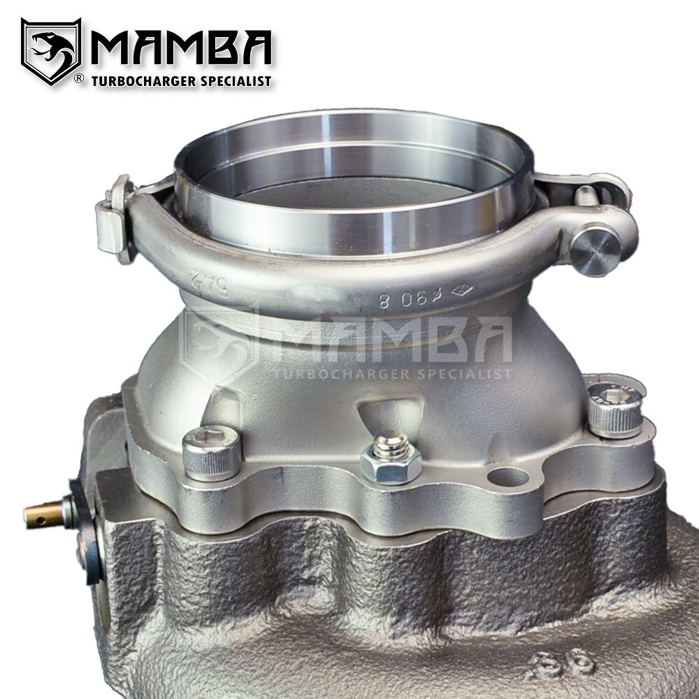 MAMBA Turbo 5 bolt to 3" V-band Dump Pipe Flange For Nissan CA18 SR20 ...