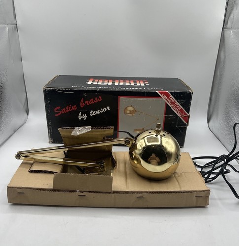 Vintage Mid Century Gold Satin Brass Tensor Reading Desk Lamp 1970’s ...