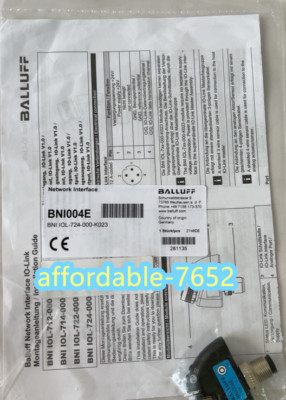 BNI004E BNI IOL-724-000-K023 BALLUFF Brand New by DHL or Fedex Fast ...