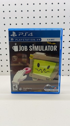 PS4 VR Job Simulator Game 2017 PlayStation 4 VR Simulation Computer ...