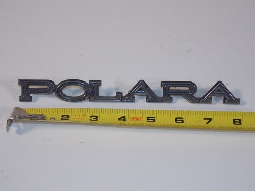 Vtg 69 70 71 Dodge Polara Fender Emblem Badge Nameplate Script 2902300 ...