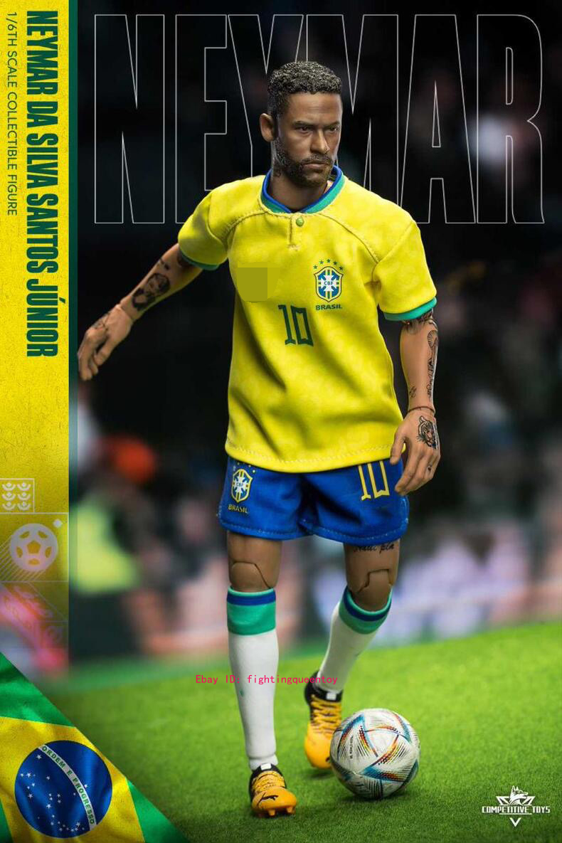 Competitive Toys Com003 1/6 Neymar Male Action Figure Model INSTOCK | eBay