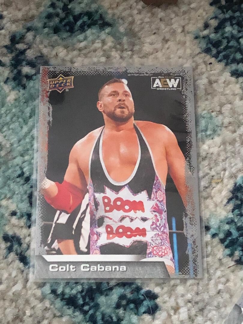 N17 2022 Upper Deck AEW Base Colt Cabana | eBay