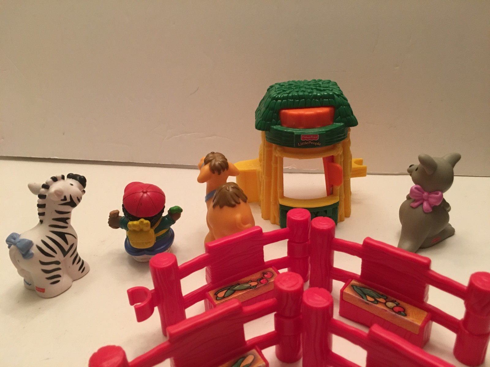 Fisher Price Little People Baby Zoo Animals Kangaroo Camel Zebra | eBay