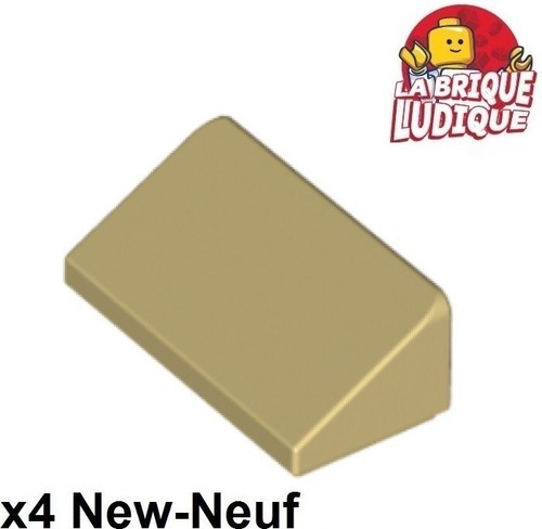 Lego 4X Slope Brick Roof 1X2 Beige/Tan 85984 New | eBay