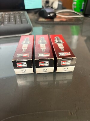 THREE CHAMPION SPARK PLUGS 515 D15Y | eBay