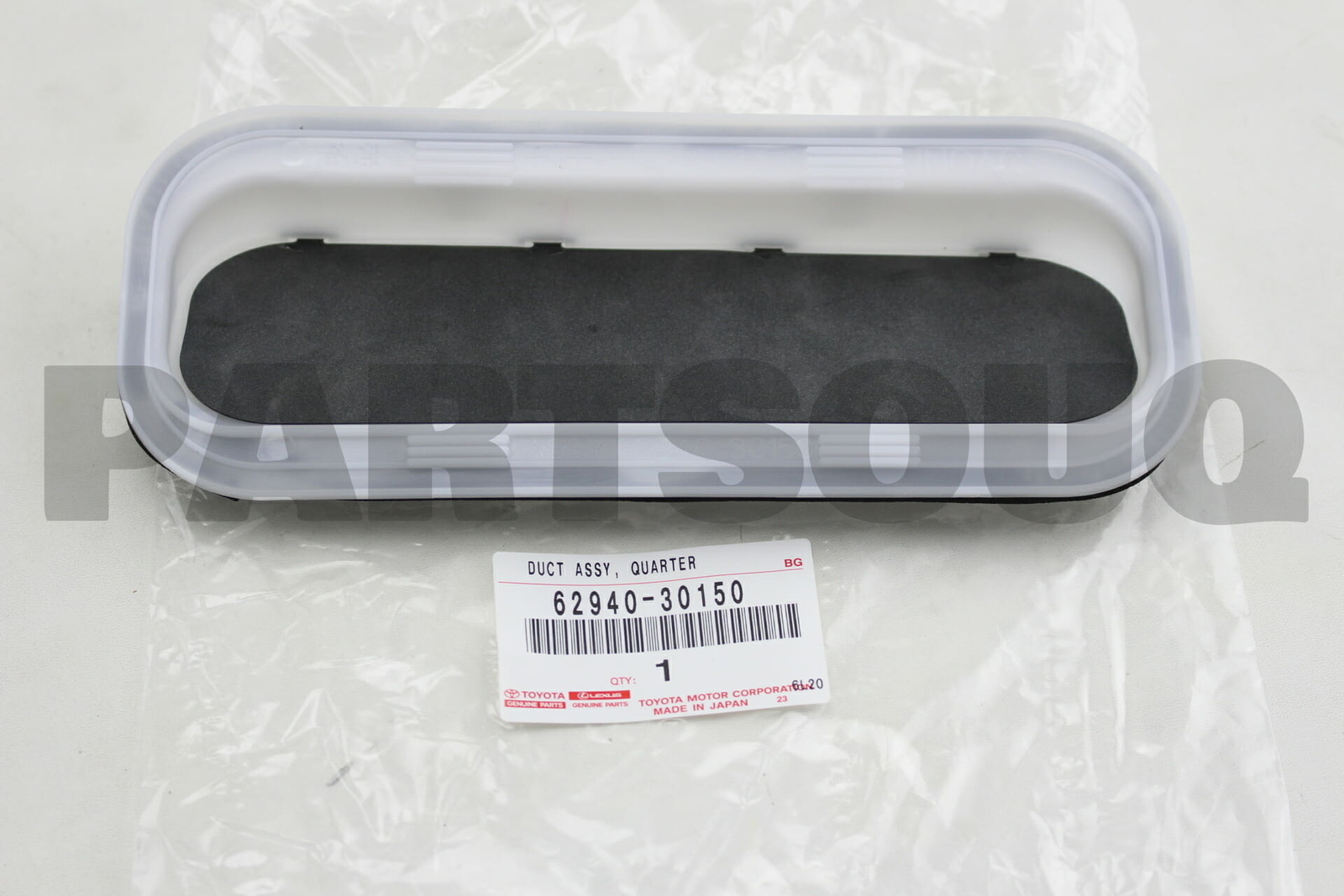 6294030150 Genuine Toyota DUCT ASSY, QUARTER VENT, RH/LH 62940-30150 | eBay