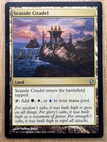 Seaside Citadel - MTG - Commander 2013 (C13) #318 | eBay