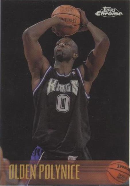 1996-97 Topps Chrome - Olden Polynice #76R Refractor for sale online | eBay