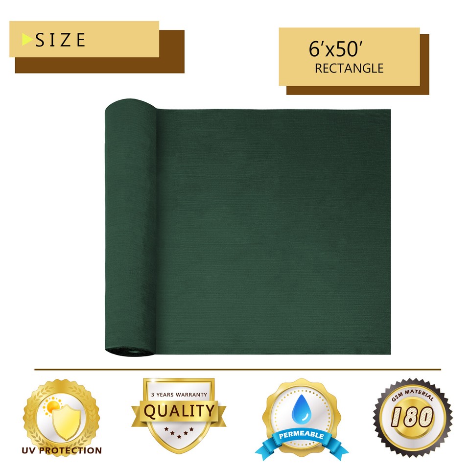 Fabric Roll Cloth Privacy Fence Screen UV Block Patio Garden Shade ...