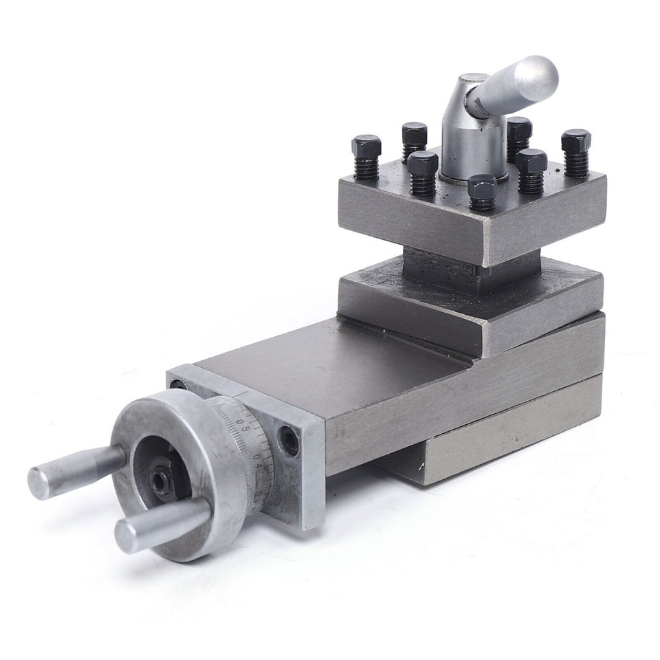 METAL LATHE CROSS SLIDE AND TOOL HOLDER Compound Lathe Parts Stroke ...