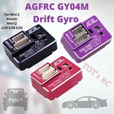 AGFRC GY04M Version 3.5 Drift/Racing Gyro for RC Cars | eBay
