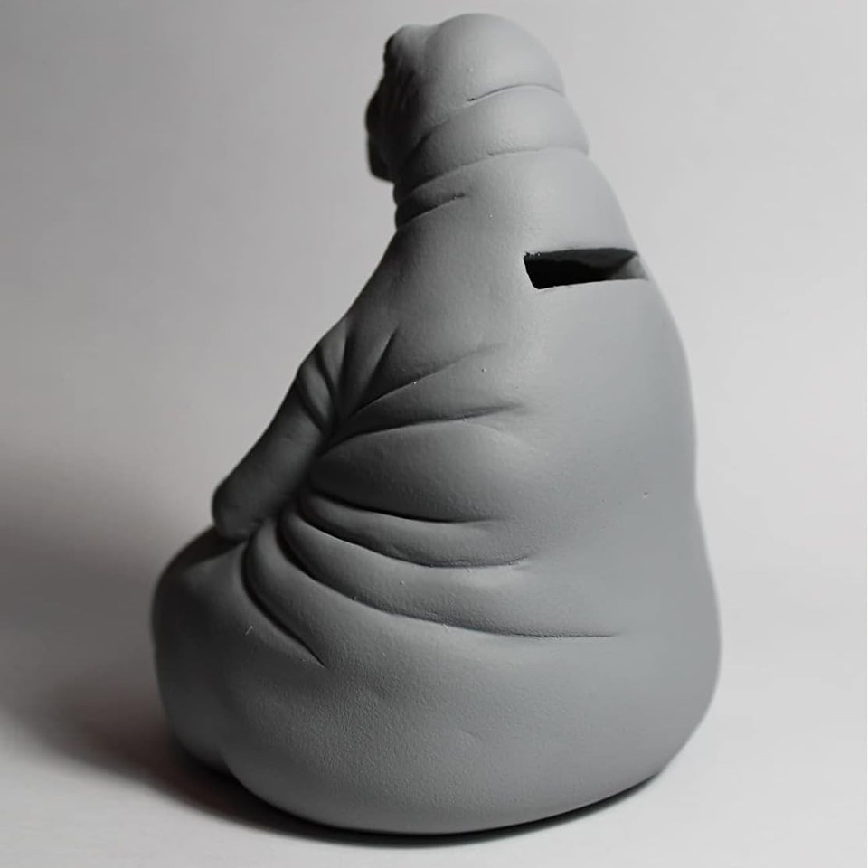 Zhdun Meme Homunculus Loxodontus Plaster Gypsum Sculpture Piggy Money ...