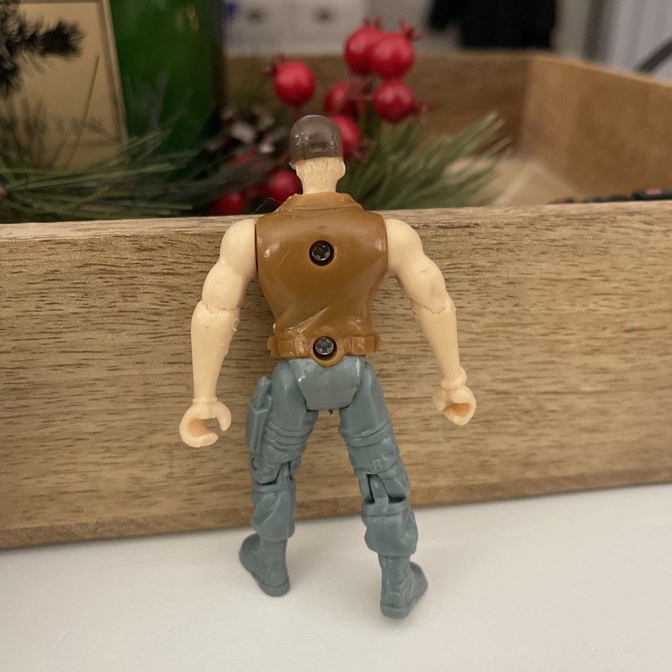Vintage Military Sleeveless Action Figure Vest & Hat Army Lanard GI Toy ...