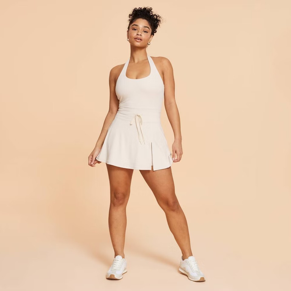 Blogilates Women's Game Set Match Halter Active Dress | eBay