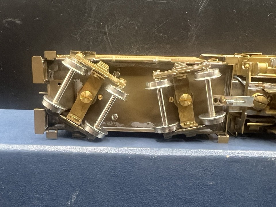 Vtg United Model HO Scale Brass Locomotive Pacific Fast Mail Train Ma ...