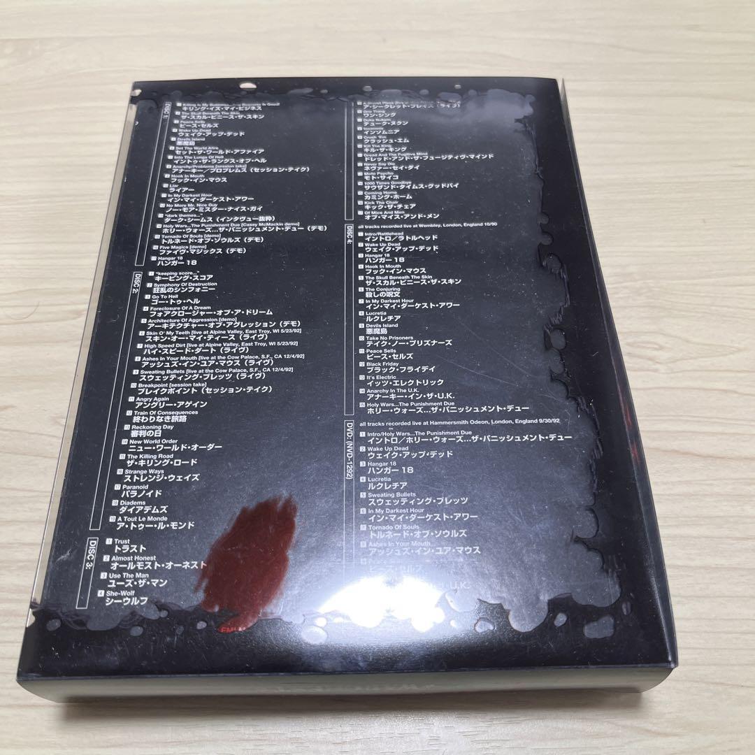 MEGADETH / WARCHEST 4CD＋DVD BOX 2007 Rare | eBay